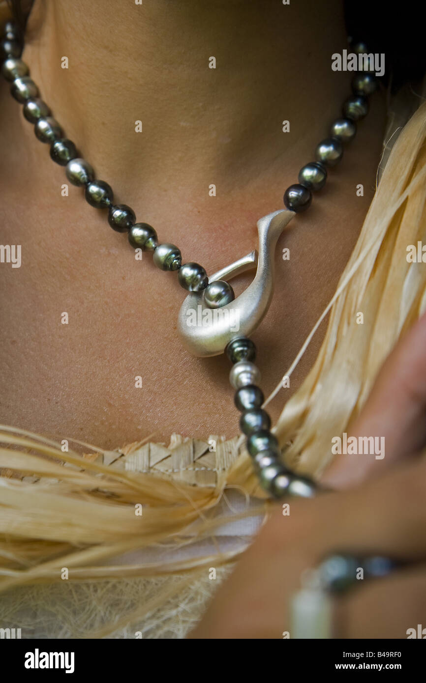 Black Pearls Tahiti French Polynesia Stock Photo - Alamy