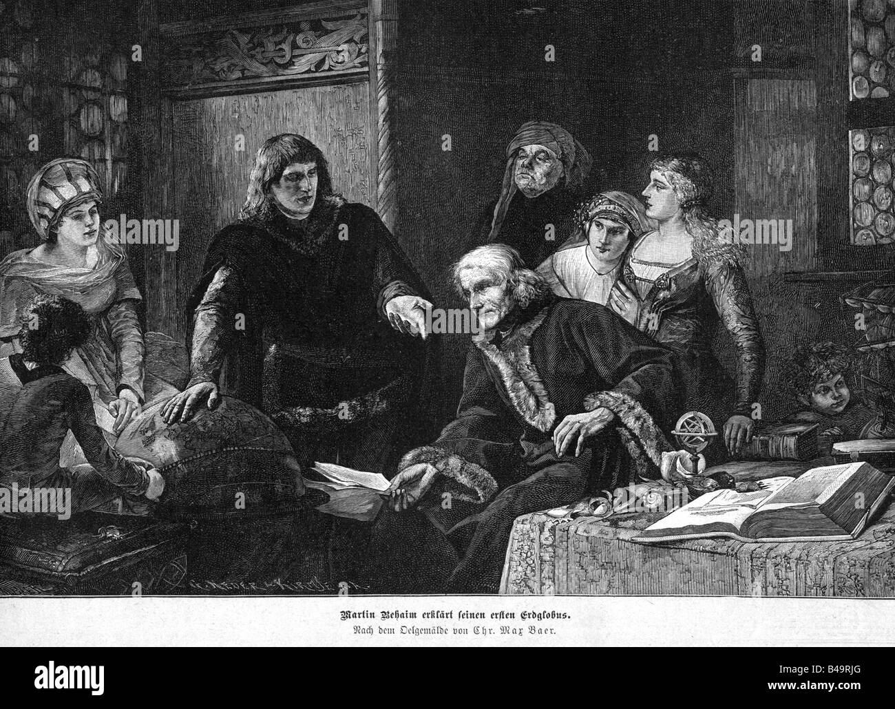 Behaim globe hi-res stock photography and images - Alamy