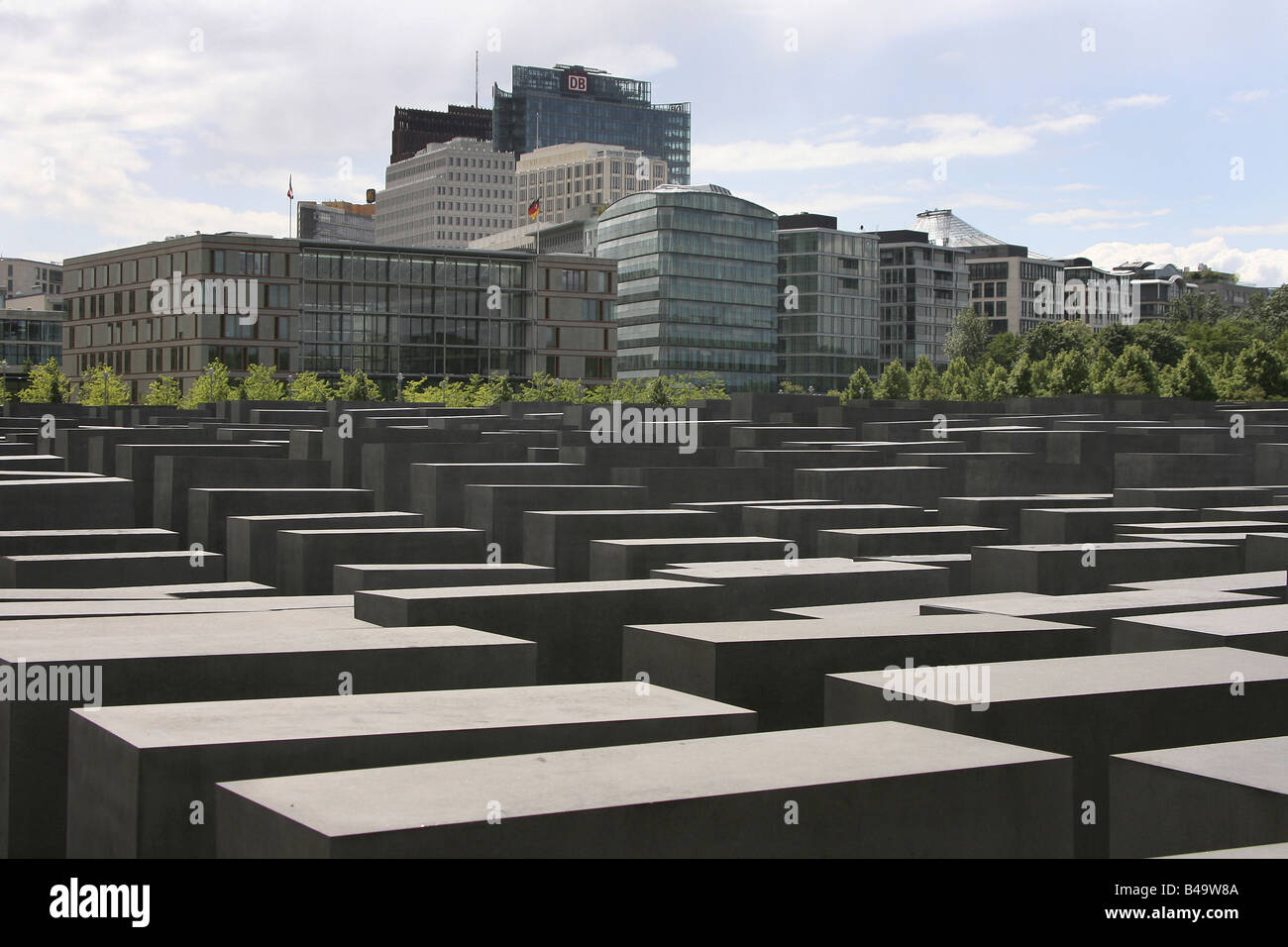 Memorial to the Murdered Jews of Europe, Berlin, Germany Stock Photo ...