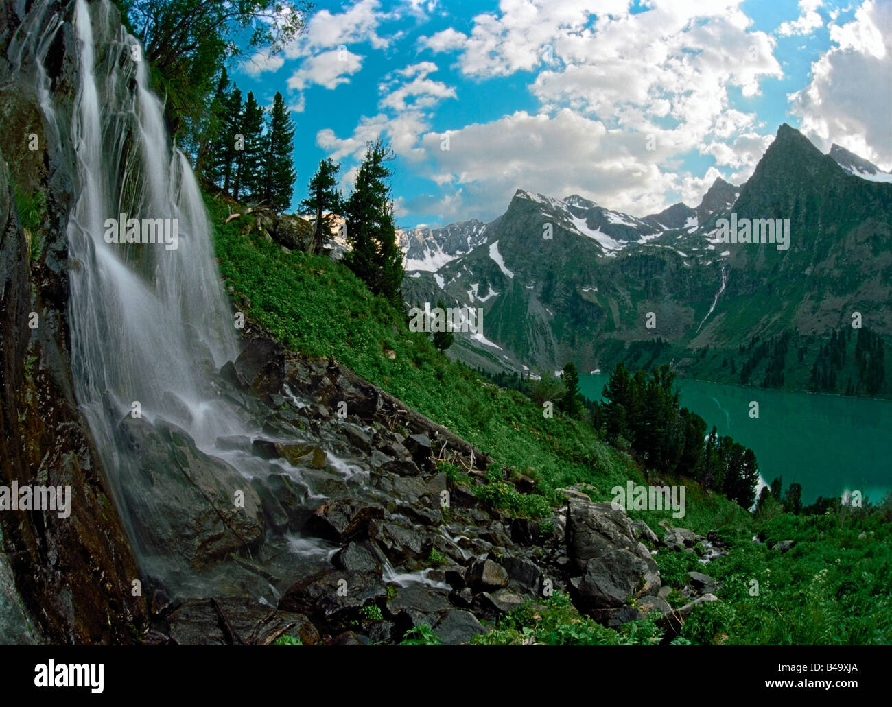 Russian river falls hi-res stock photography and images - Alamy
