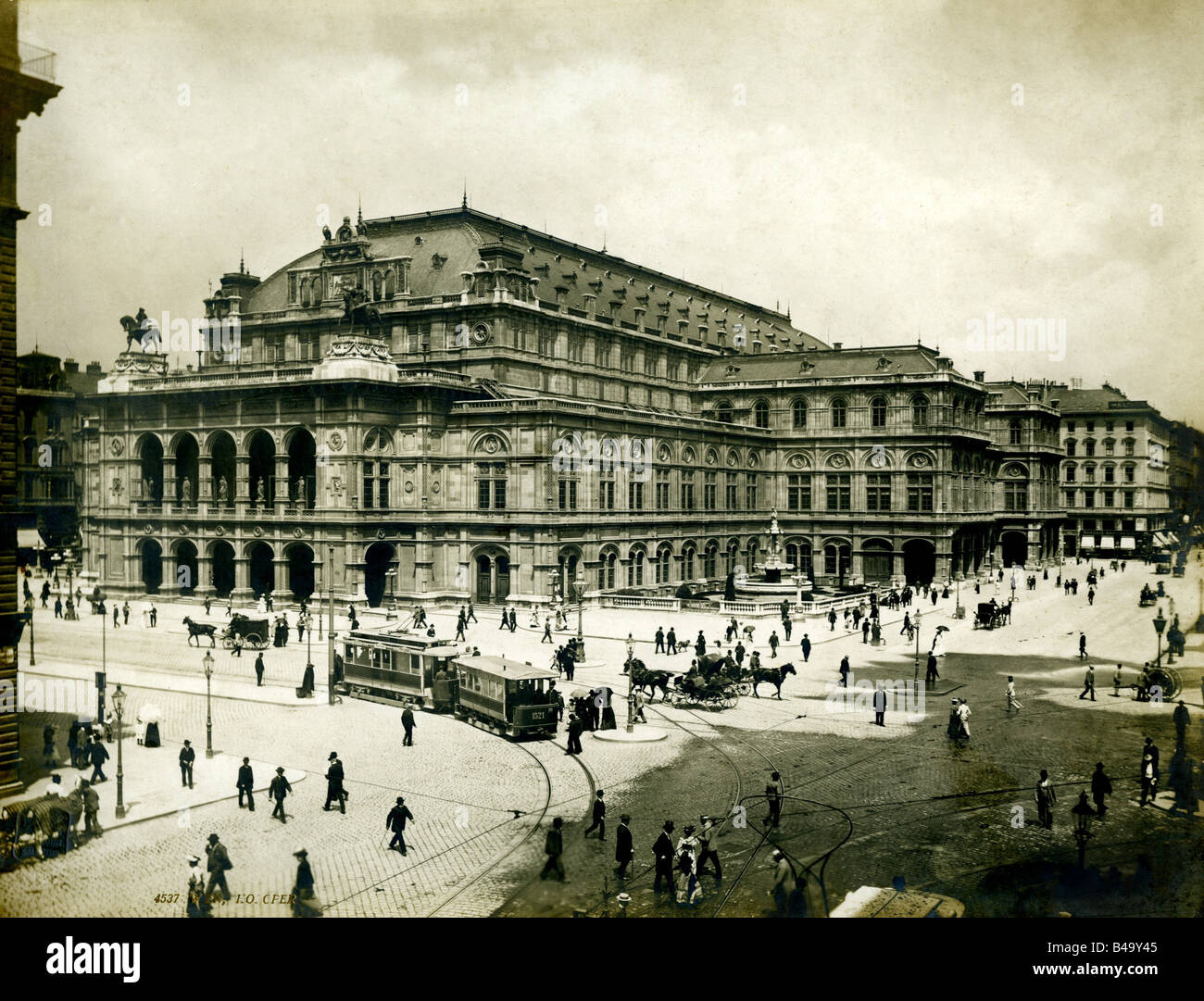 geography / travel, Austria, Vienna, theatre / theater, Vienna state ...