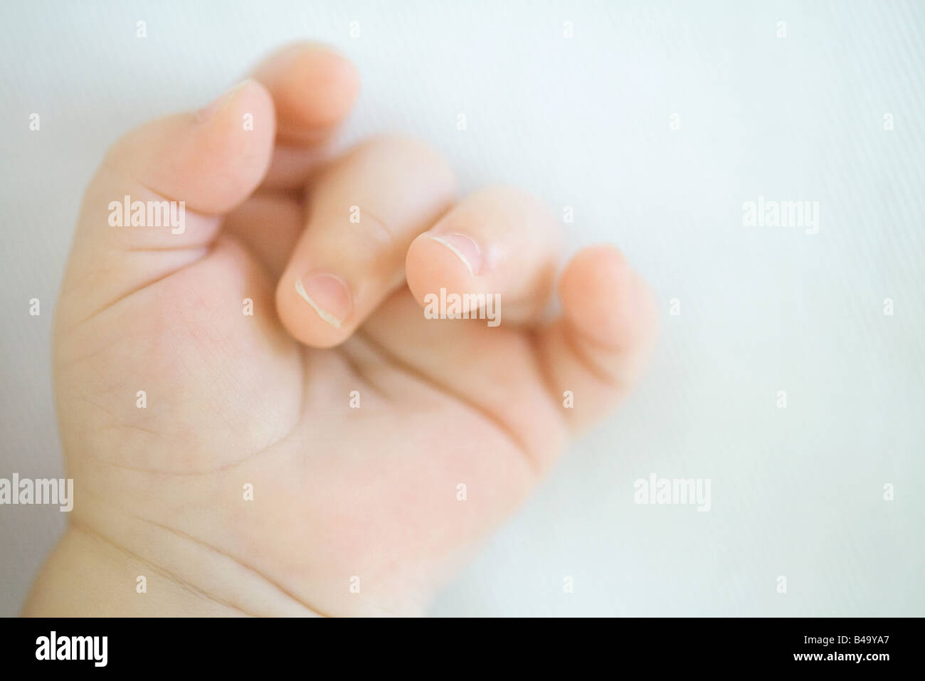 Baby's hand, close-up Stock Photo - Alamy