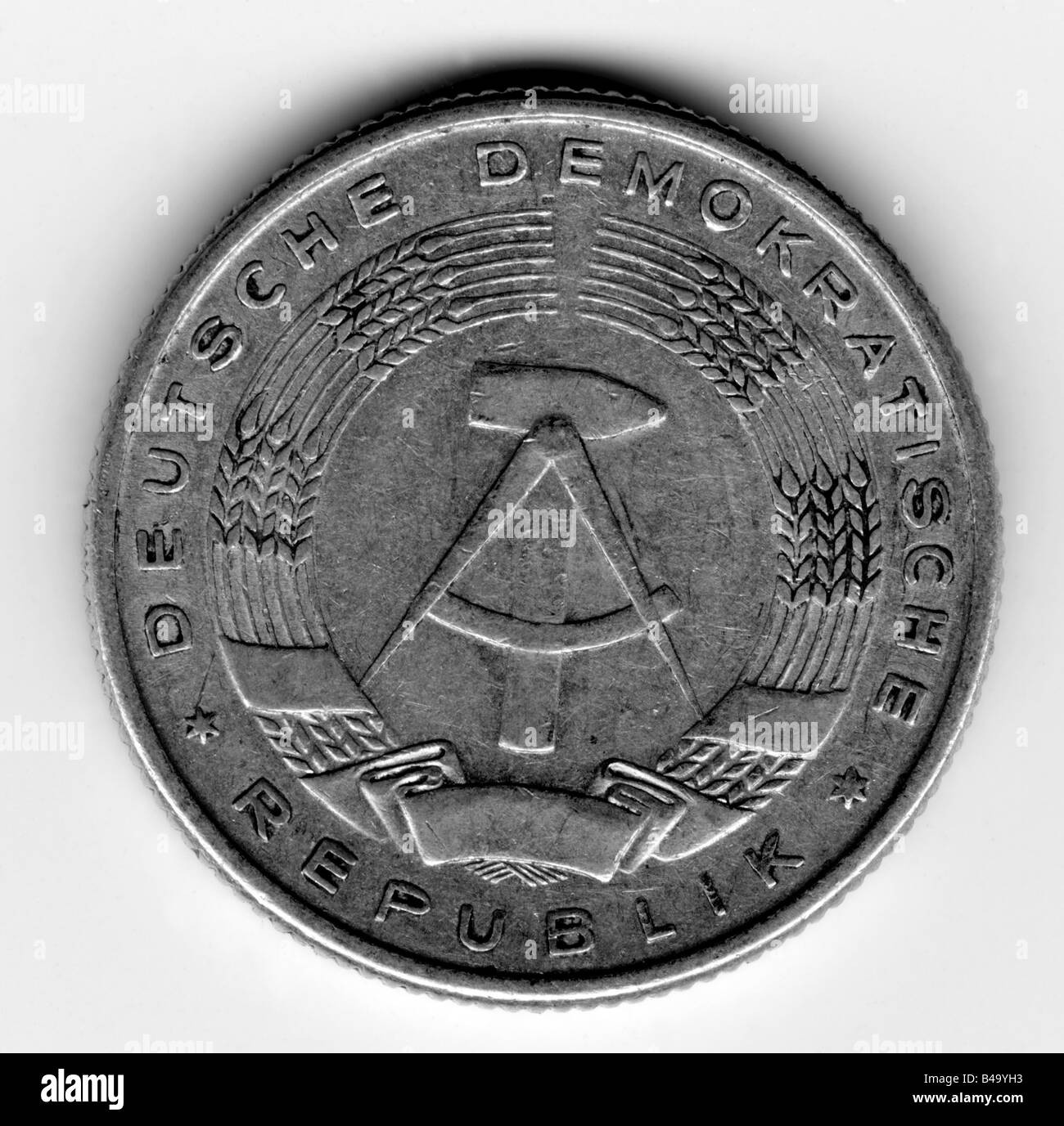 money, coins, German Democratic Republik (GDR), 2 Mark, 1957 Stock ...