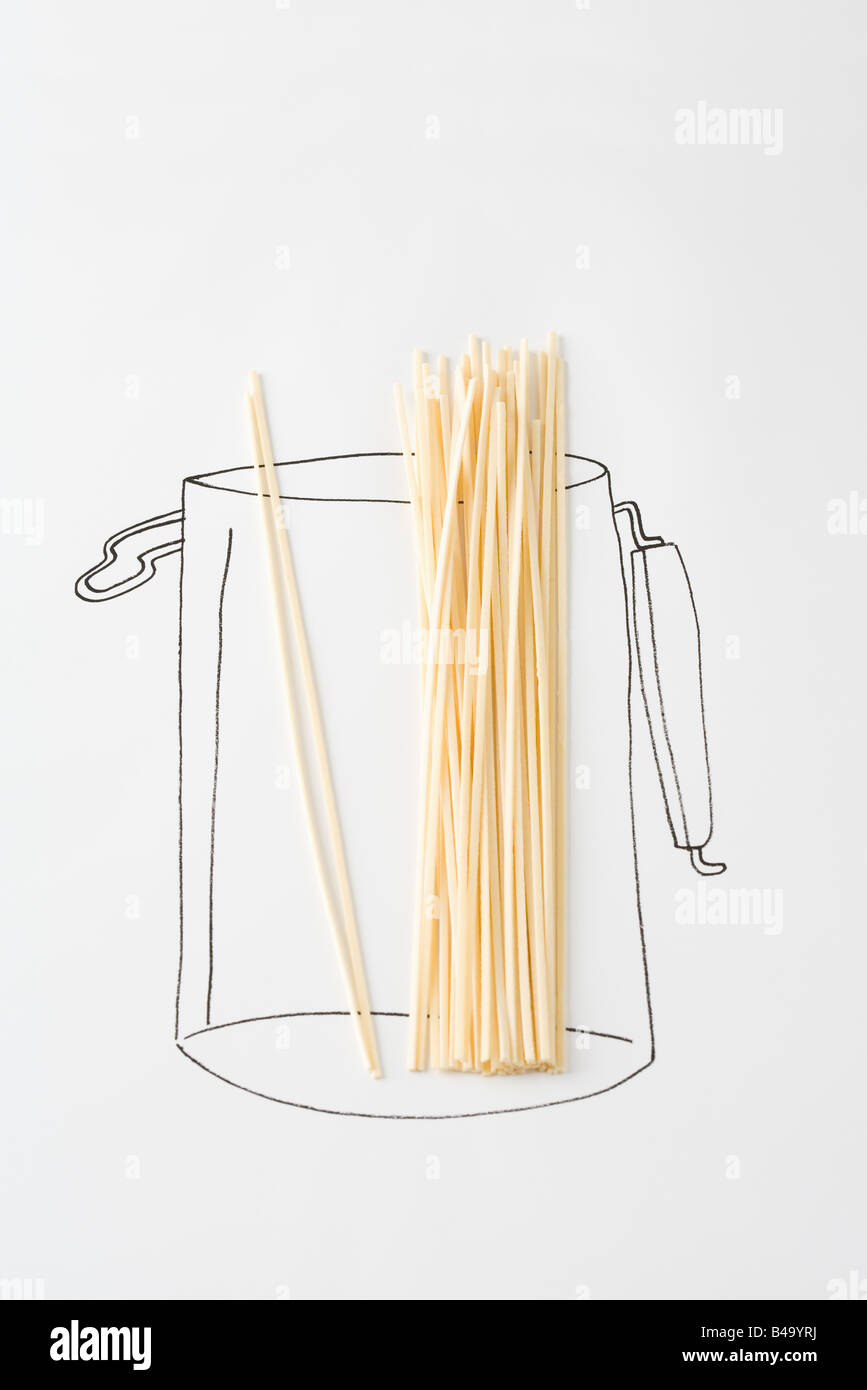 Spaghetti drawing hi-res stock photography and images - Alamy