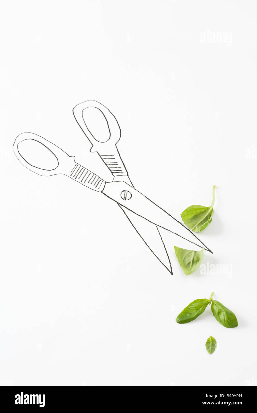 3d cutting illusion hi-res stock photography and images - Alamy