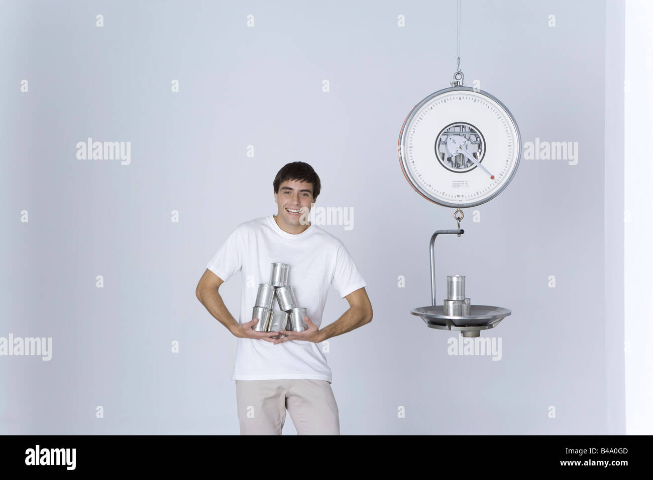 Weighing cans hi-res stock photography and images - Alamy