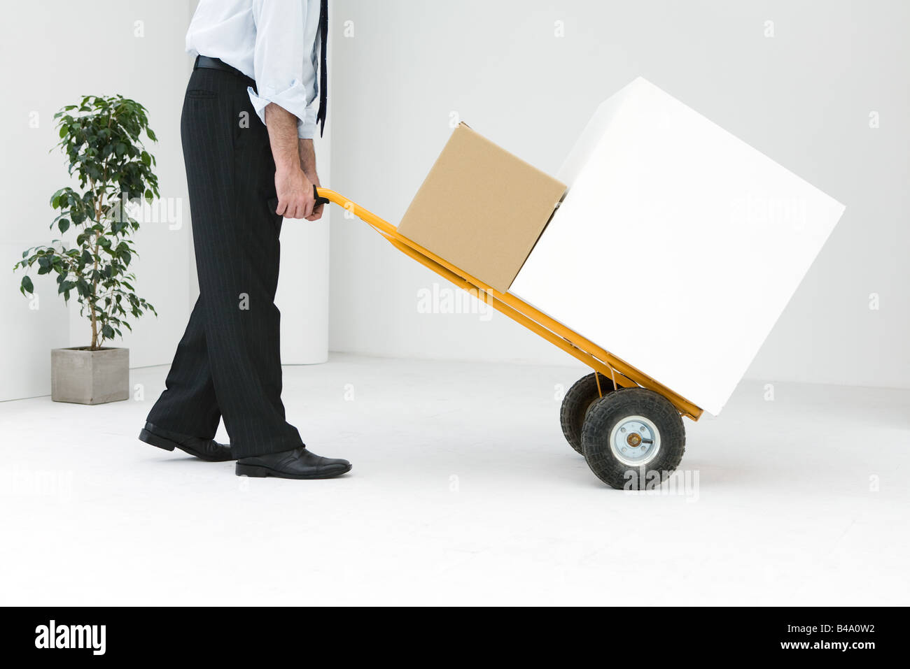 Hand Truck High Resolution Stock Photography and Images - Alamy