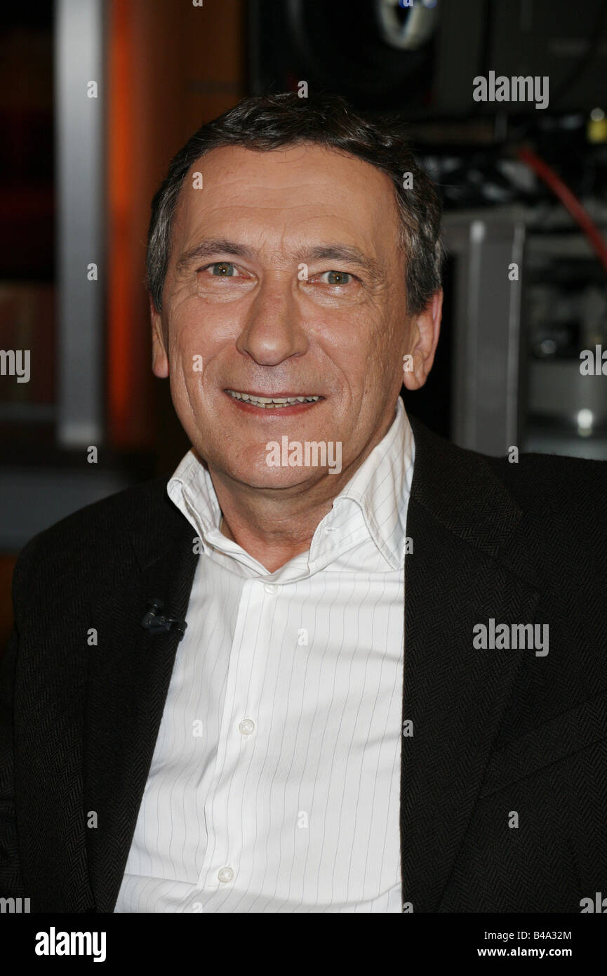 Kowalski, Rudolf, * 8.9.1948, German actor, portrait, guest at TV show ...