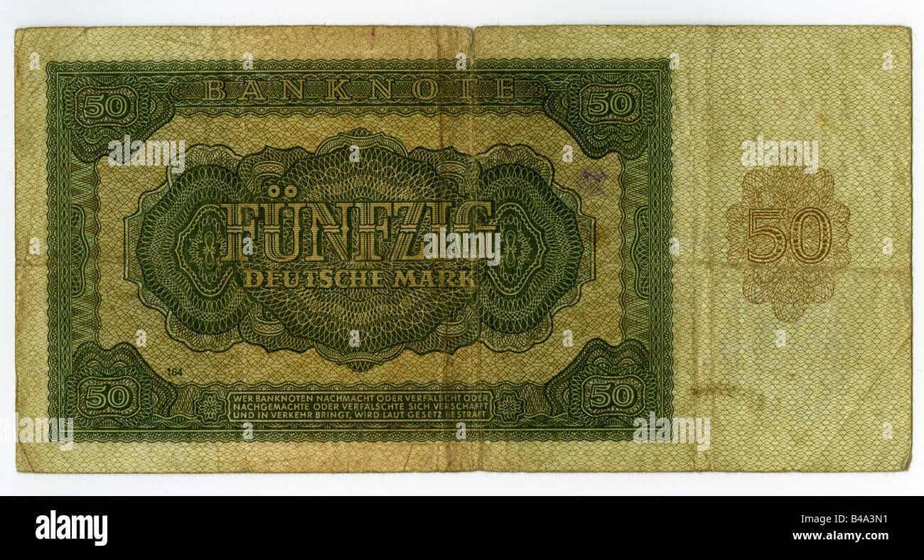 Deutsche mark 1948 hi-res stock photography and images - Alamy
