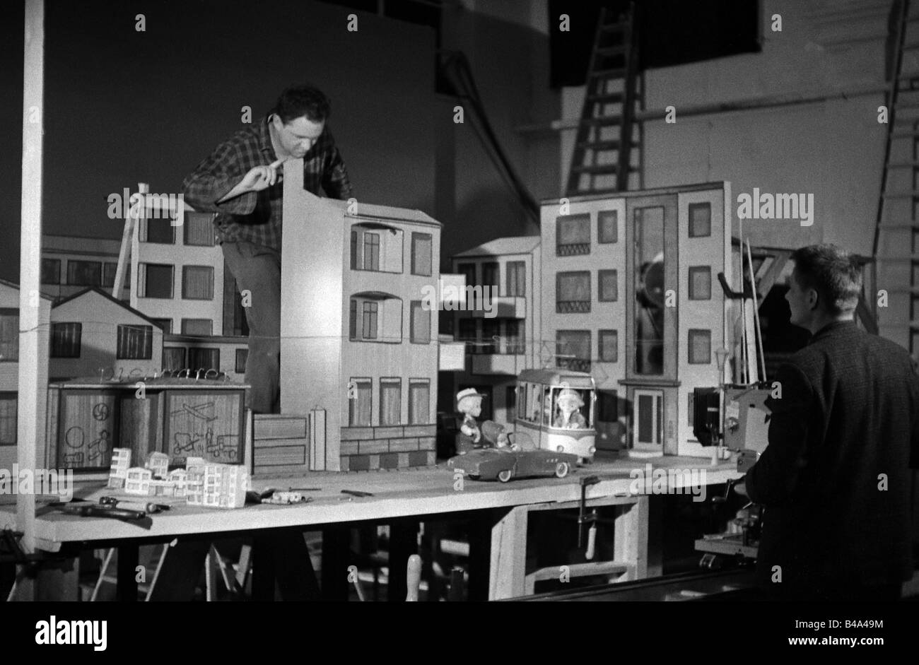 1960s tv studio hi-res stock photography and images - Alamy