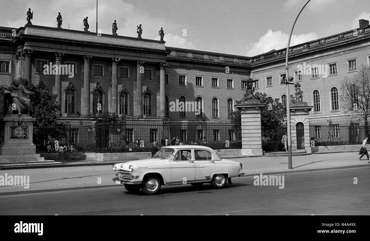 geography/travel, Germany, Berlin, Humboldt University, exterior view ...