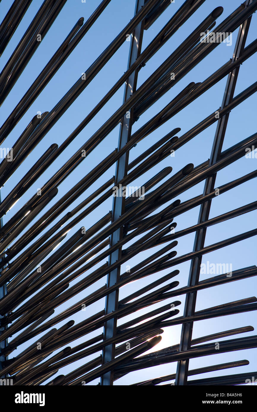 The Angel sculpture at Angel, Islington, London, UK Stock Photo - Alamy