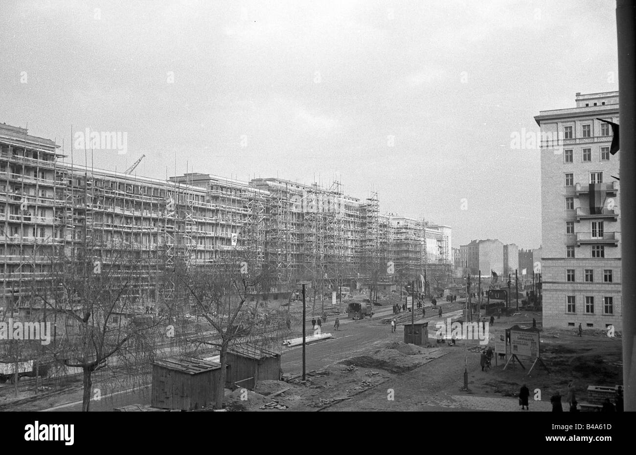 Stalinallee 1950s hi-res stock photography and images - Alamy
