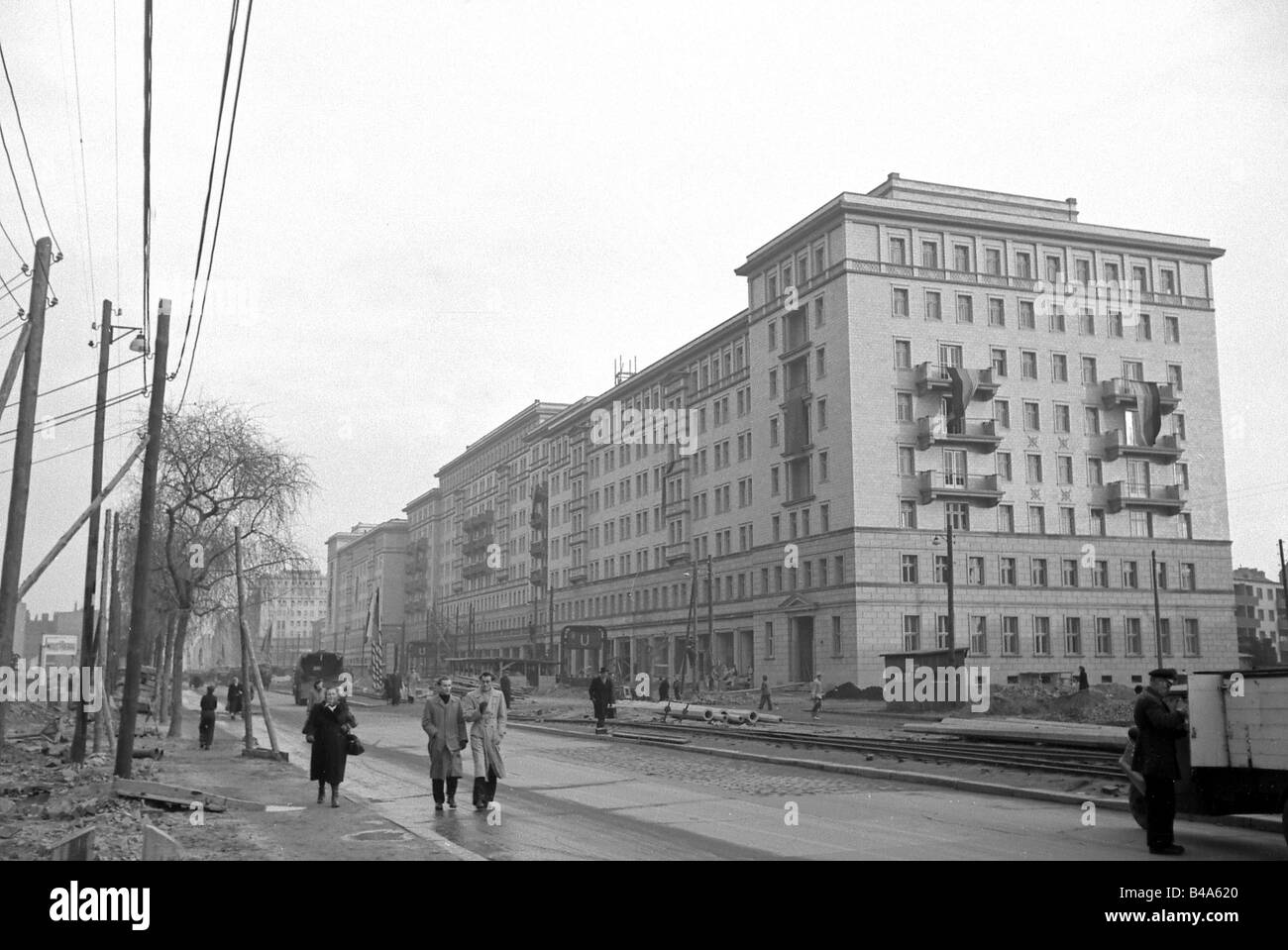 Stalinallee 1950s hi-res stock photography and images - Alamy