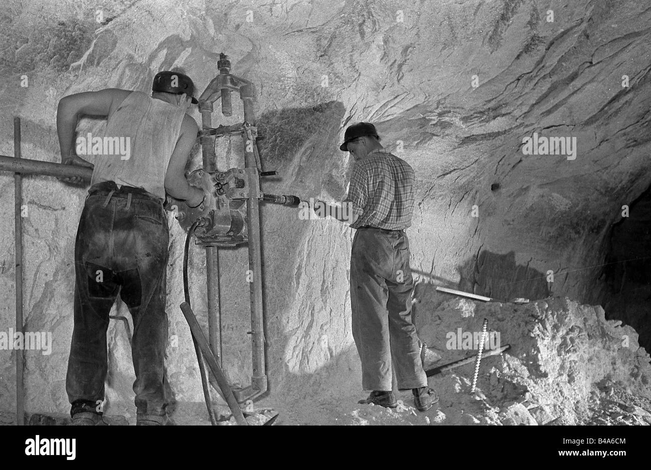 Potash mining Black and White Stock Photos & Images - Alamy