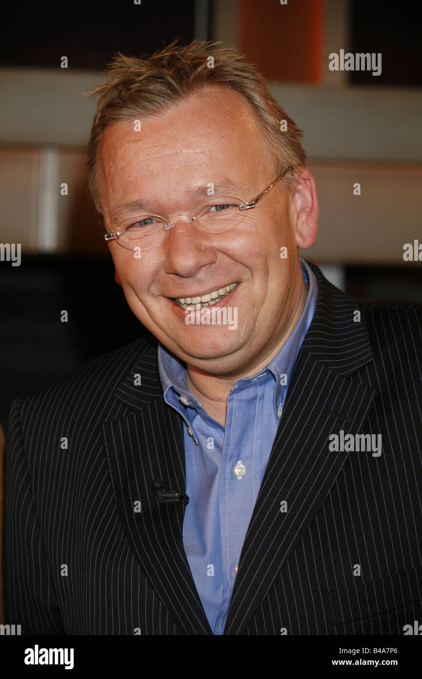 Stelter, Bernd, * 19.4.1961, German actor, portrait, guest at TV show ...