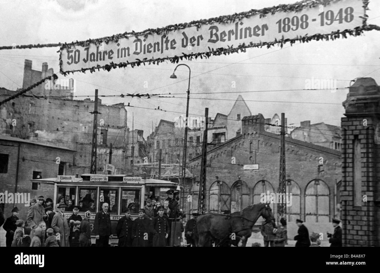 Berlin tram hi-res stock photography and images - Alamy