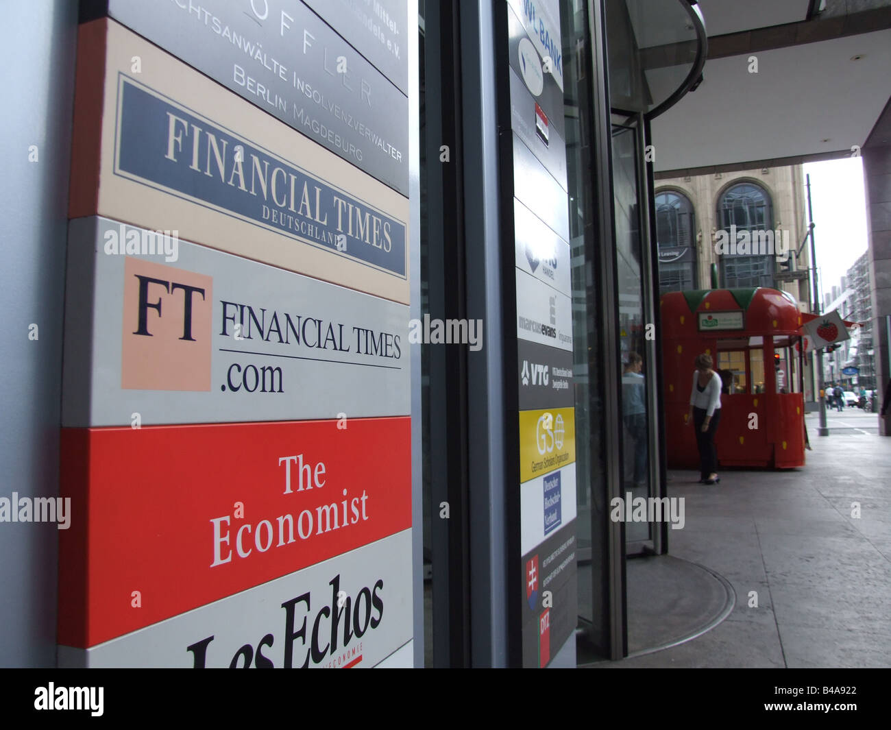 office signs in berlin, germany Stock Photo - Alamy