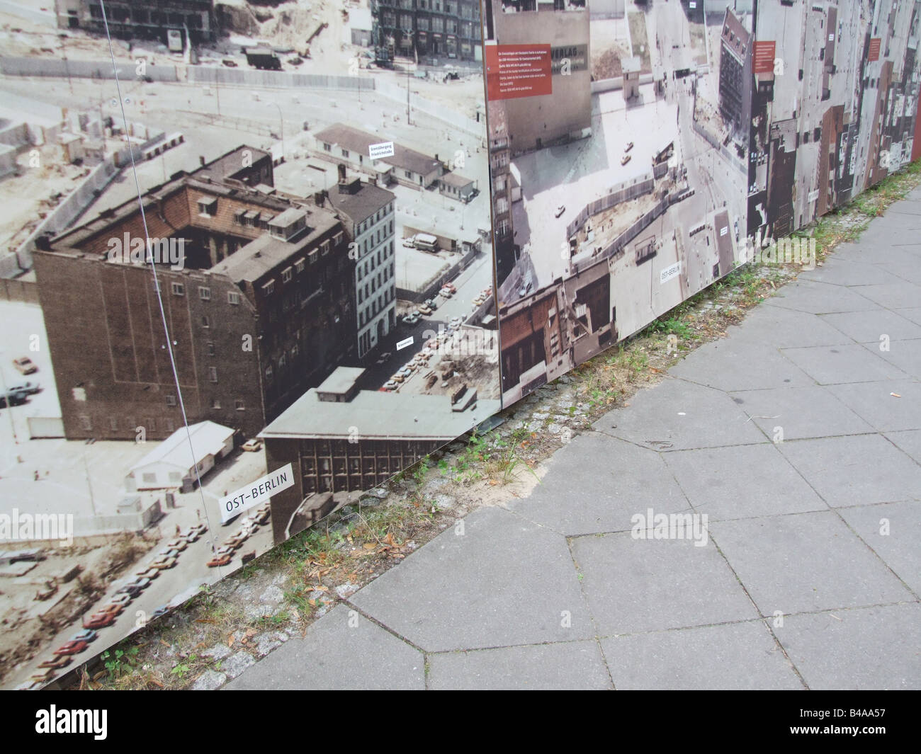 Berlin, checkpoint Charlie, Germany, aerial photo, aerial picture ...