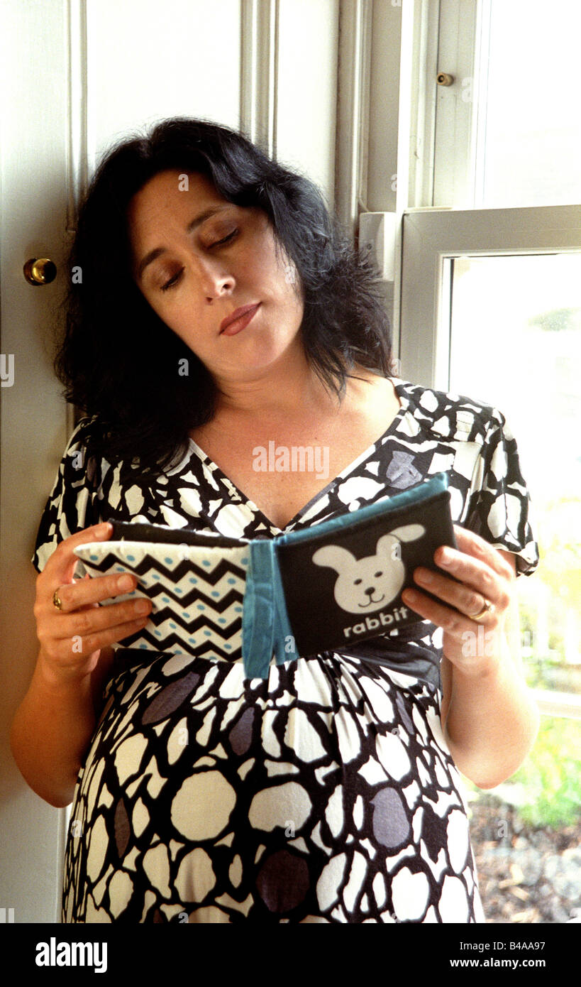 Charming pregnant fit woman hi-res stock photography and images - Alamy