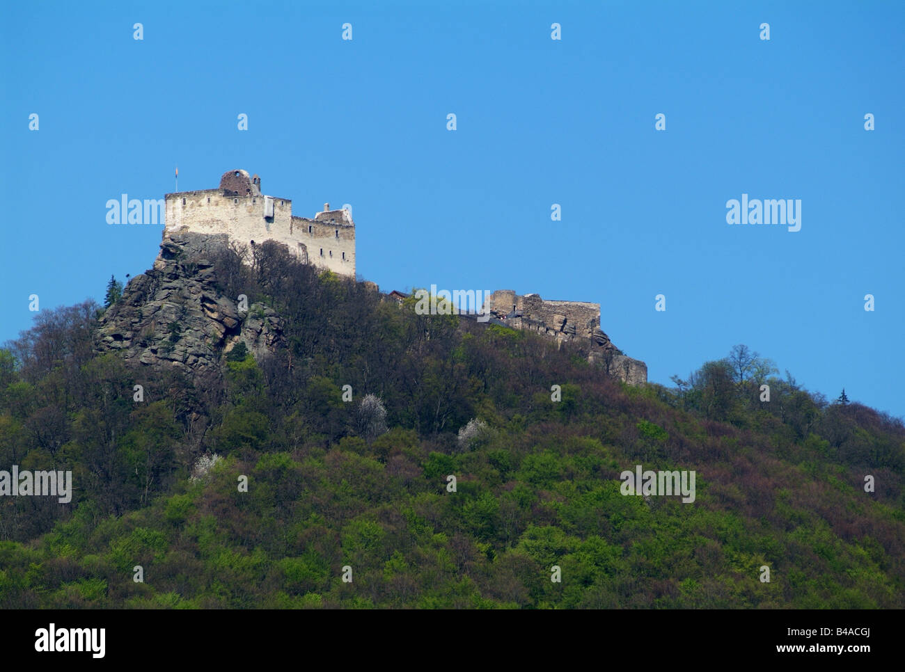 architecture, castles, Austria, Lower Austria, Aggstein Castle, built ...