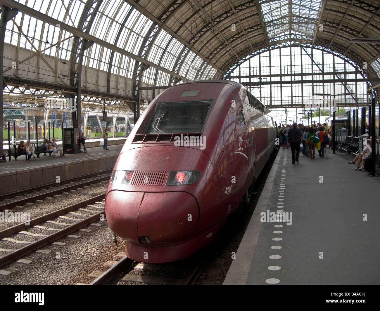 Thalys high speed train, Utrecht, Netherlands Stock Photo - Alamy