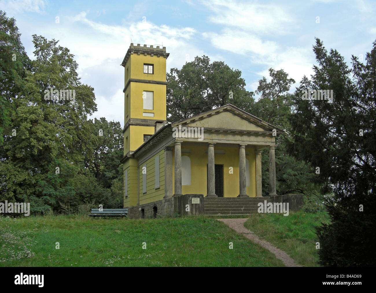 geography / travel, Germany, Saxony-Anhalt, Dessau, castles, Weinberg ...