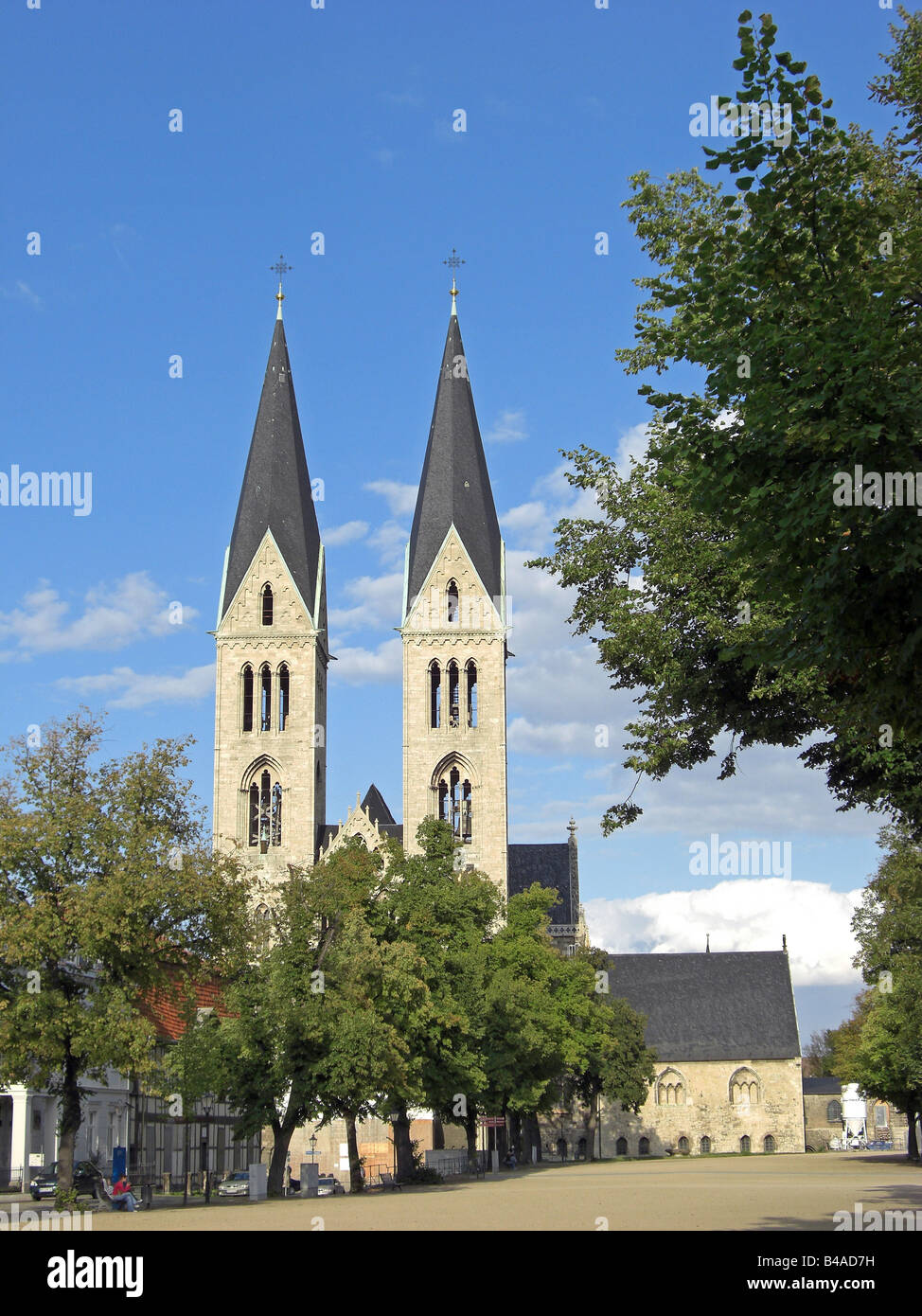 geography / travel, Germany, Saxony-Anhalt, Halberstadt, churches ...