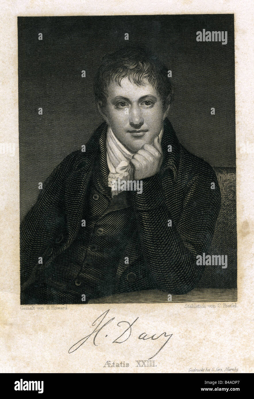 Humphrey davy painting hi-res stock photography and images - Alamy