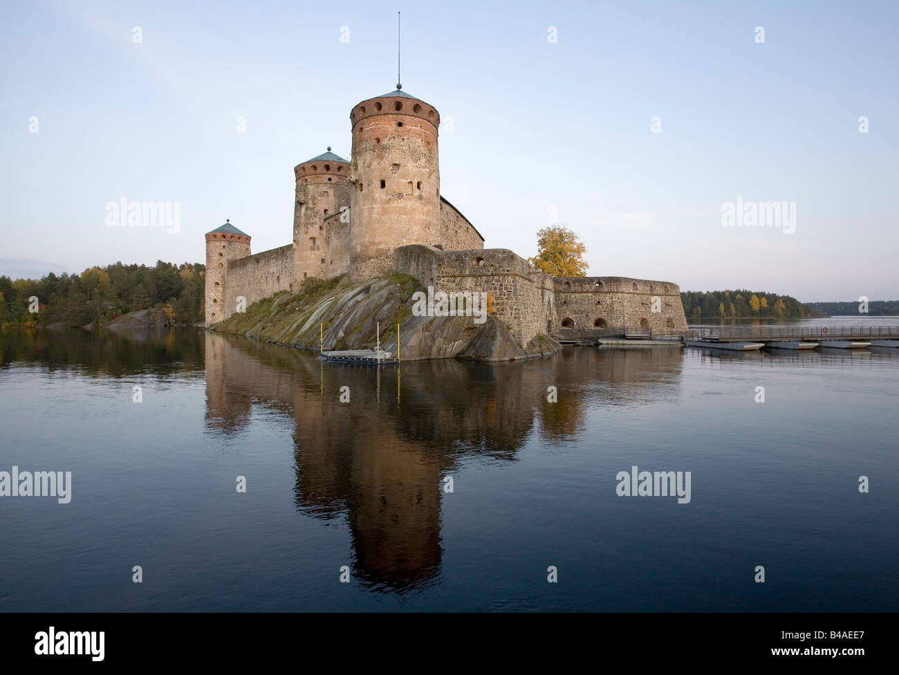 Olavinlinna medieval castle hi-res stock photography and images - Alamy