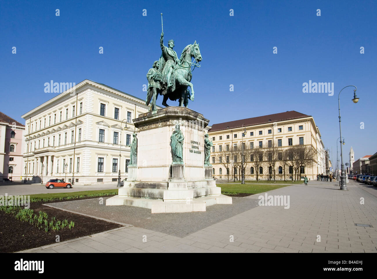 Munich Odeonsplatz Ludwig High Resolution Stock Photography and Images ...