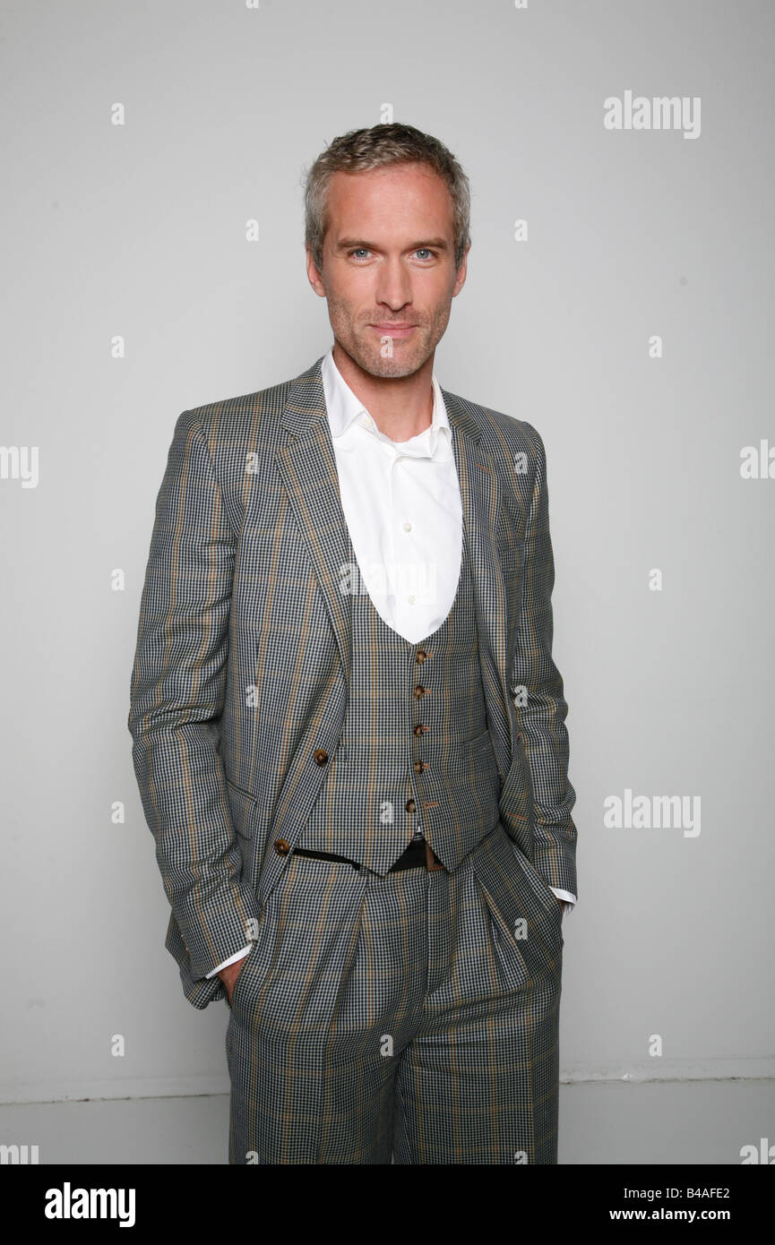 Brosch, Ingo, * 3.1.1969, German actor, portrait, photo call to the ...