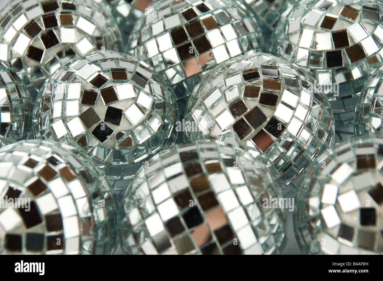 Christmas Glitter ball bauble background Stock Photo - Alamy