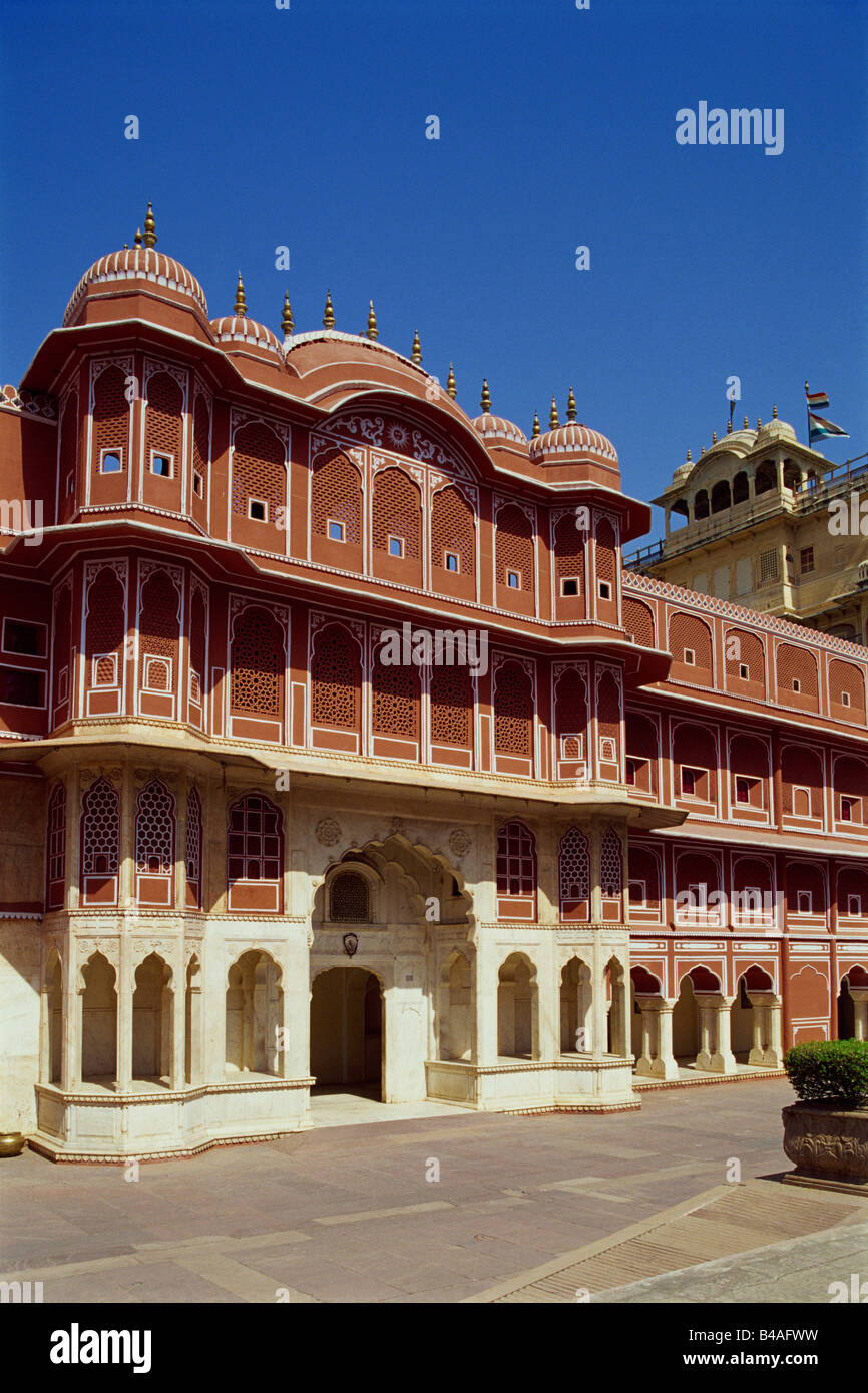 India, Jaipur, City Palace, Chandra Mahal Stock Photo - Alamy