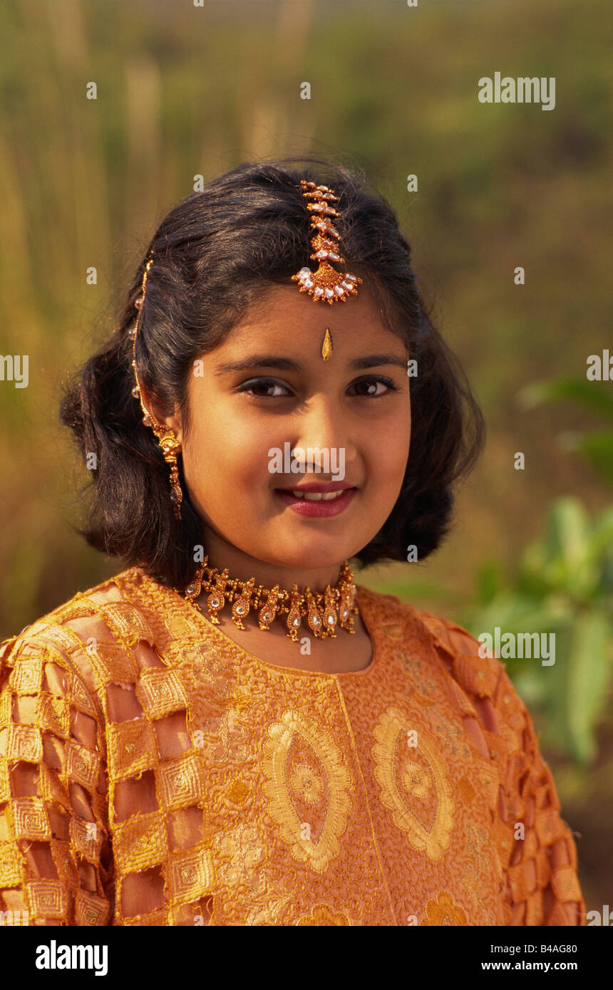 India, Young Indian Girl Stock Photo - Alamy