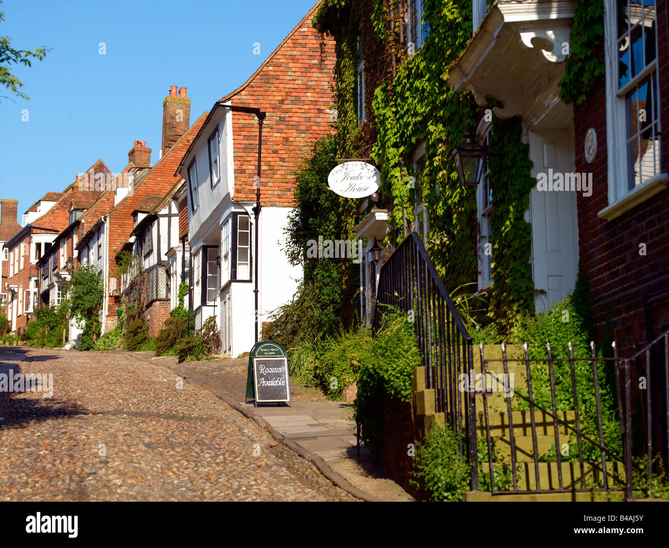 Mermaid Street Rye Stock Photo - Alamy