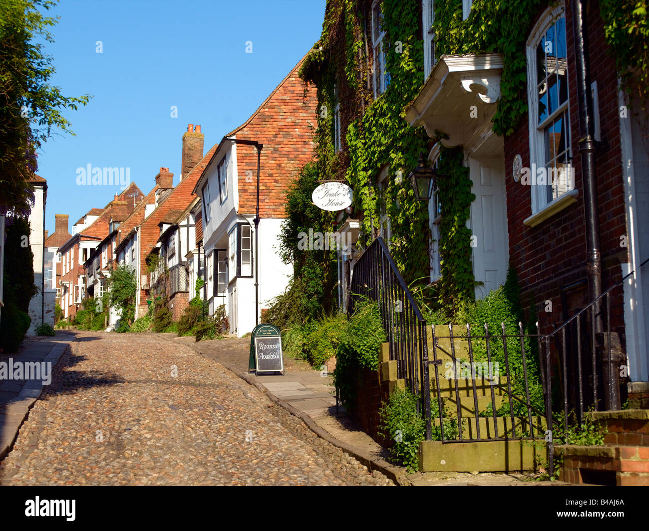Mermaid Street Rye Stock Photo - Alamy