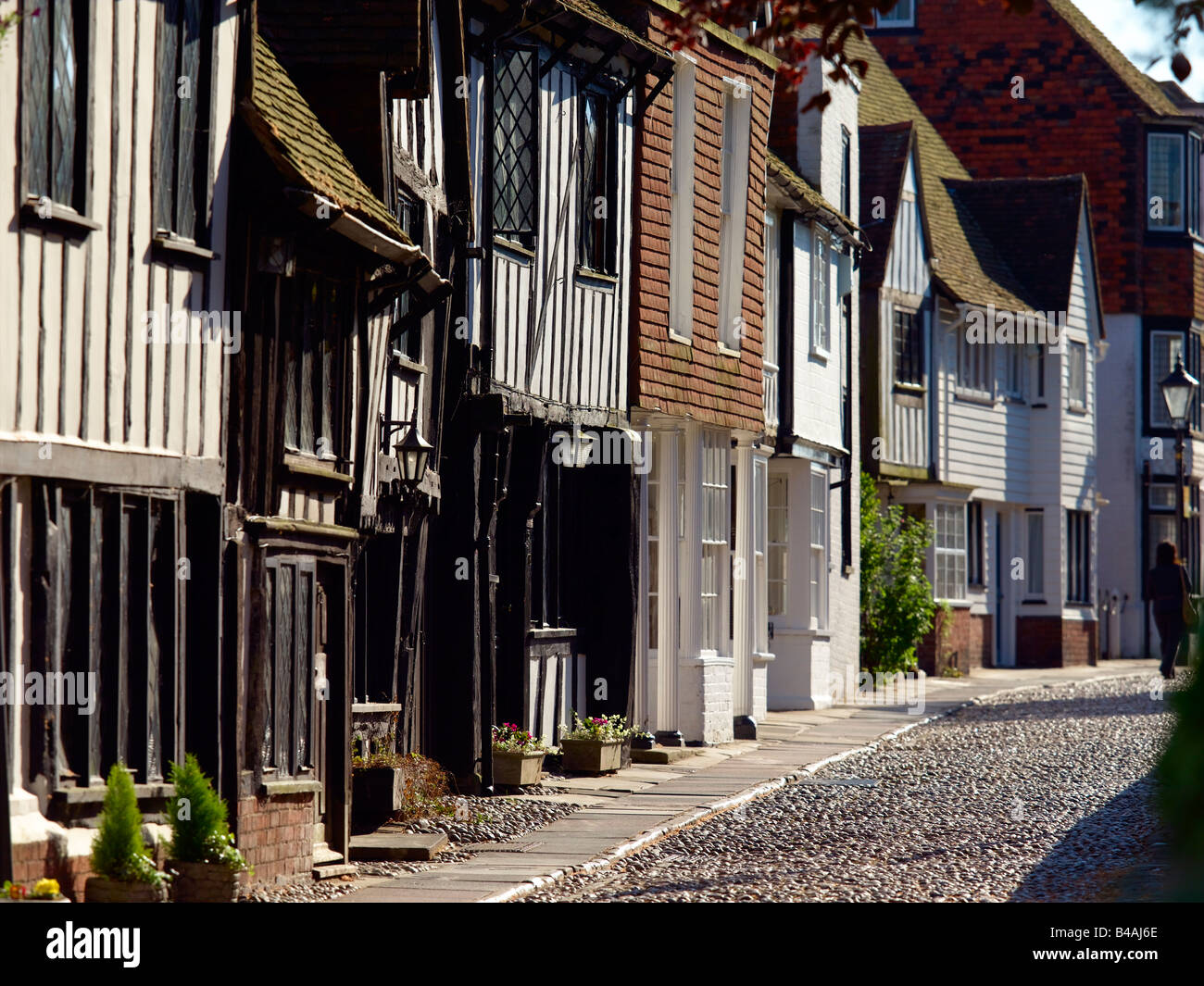 Church square rye houses hi-res stock photography and images - Alamy