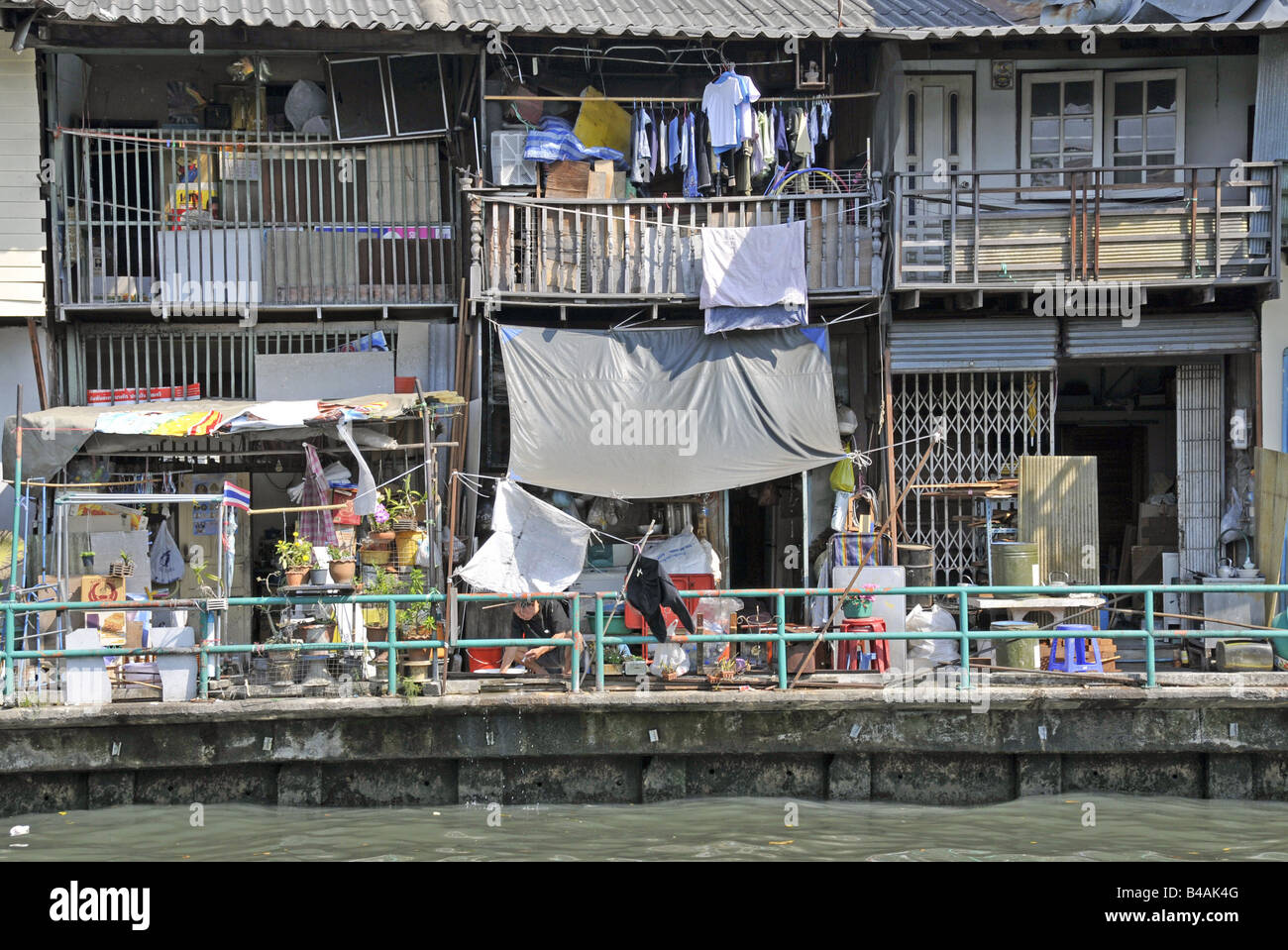 geography / travel, Thailand, Bangkok, street scenes, poor and small ...