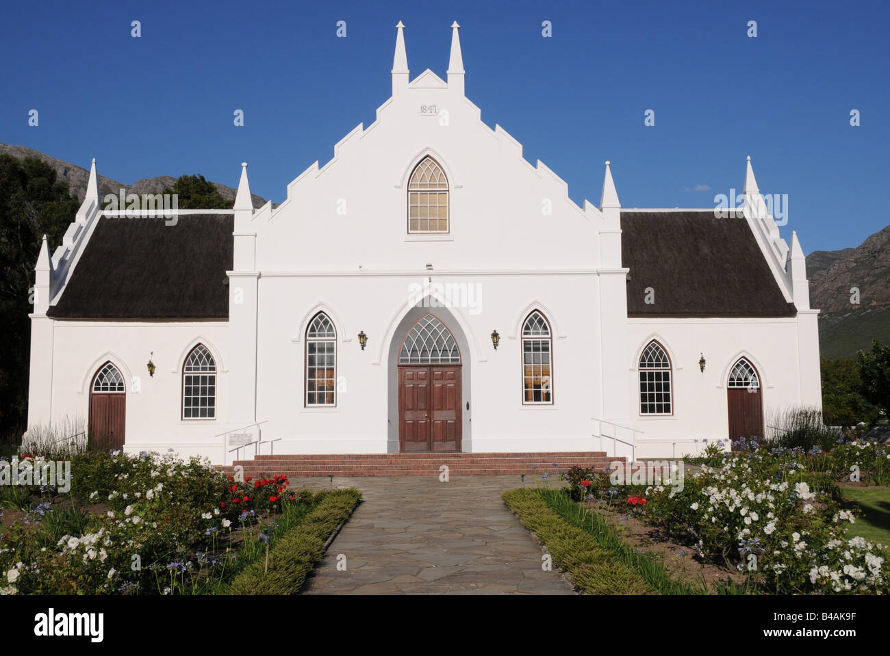 geography / travel, South Africa, Franschhoek, churches, NG Church ...