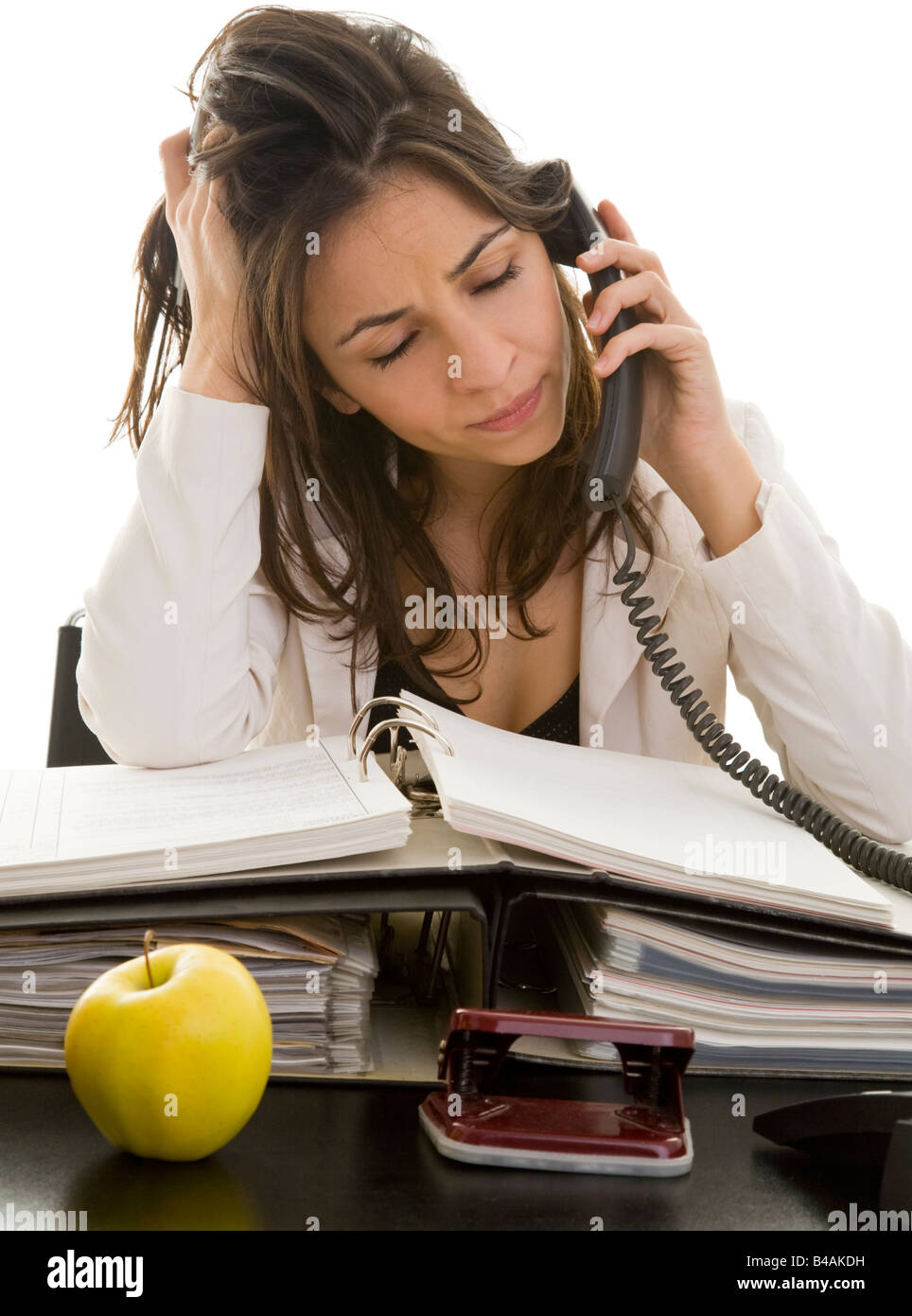 Woman calling out hi-res stock photography and images - Alamy