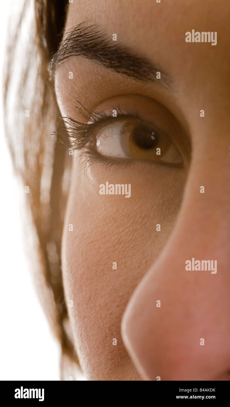 extreme close-up of a eye Stock Photo - Alamy