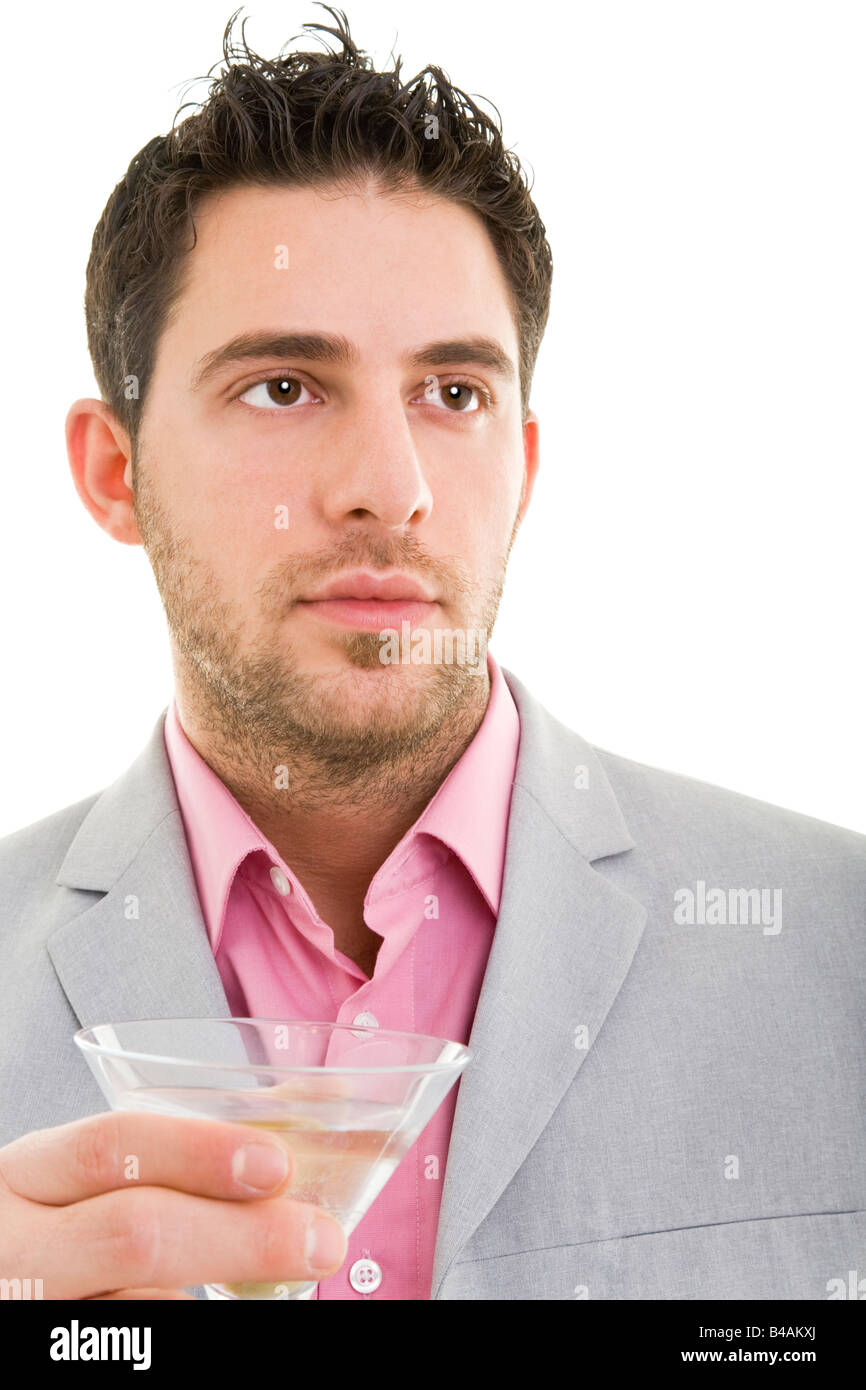 Martini suit man hi-res stock photography and images - Alamy
