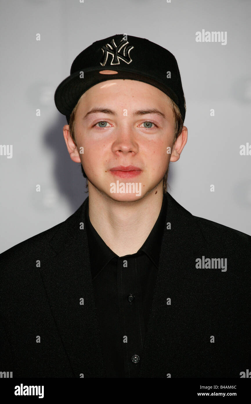 Gerk, Willi, * 1990, German actor, portrait, photo call to the ZDF tv ...