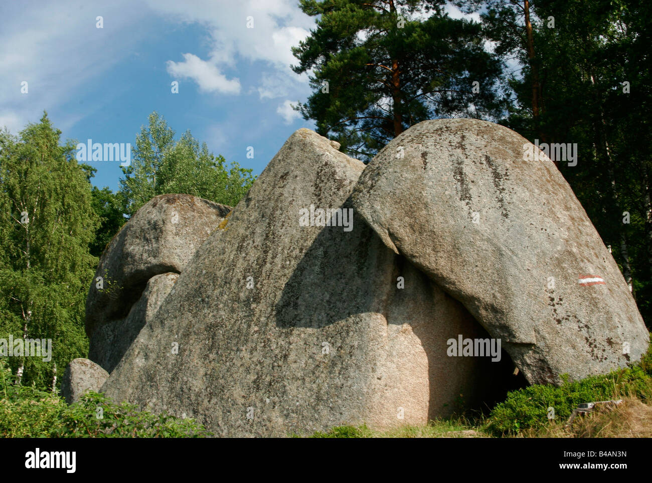 geography / travel, Austria, Waldviertel, landscapes, Blockheide ...