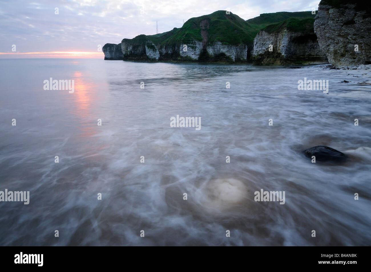 Dawn at Saltwick Bay Flamborough,Yorkshire Coast Stock Photo - Alamy