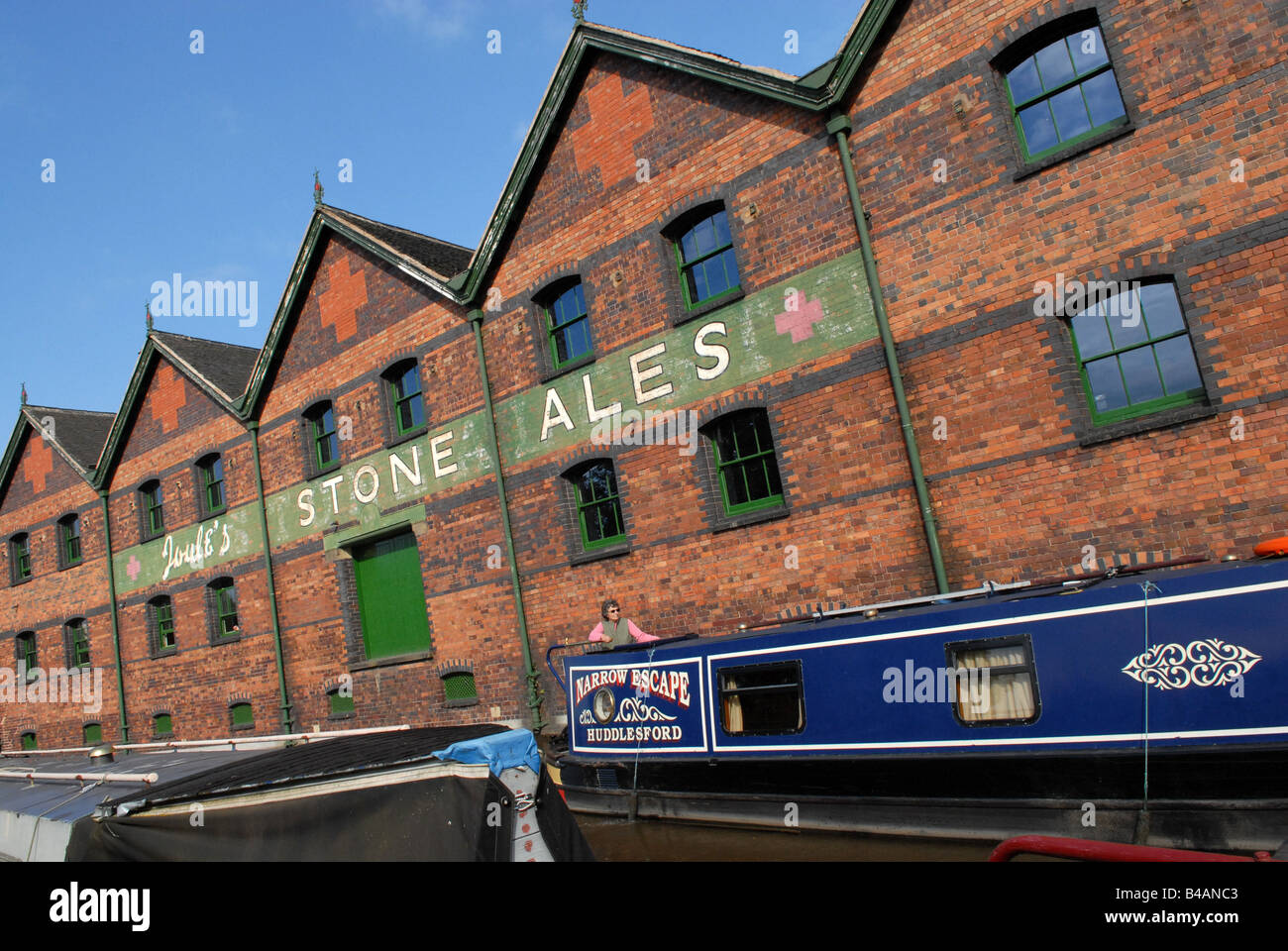 The former Joules Stone Ales brewery on the canalside in Stone ...