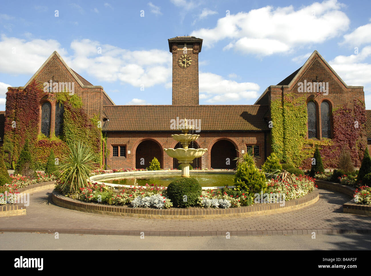 Enfield Crematorium North London Stock Photo - Alamy