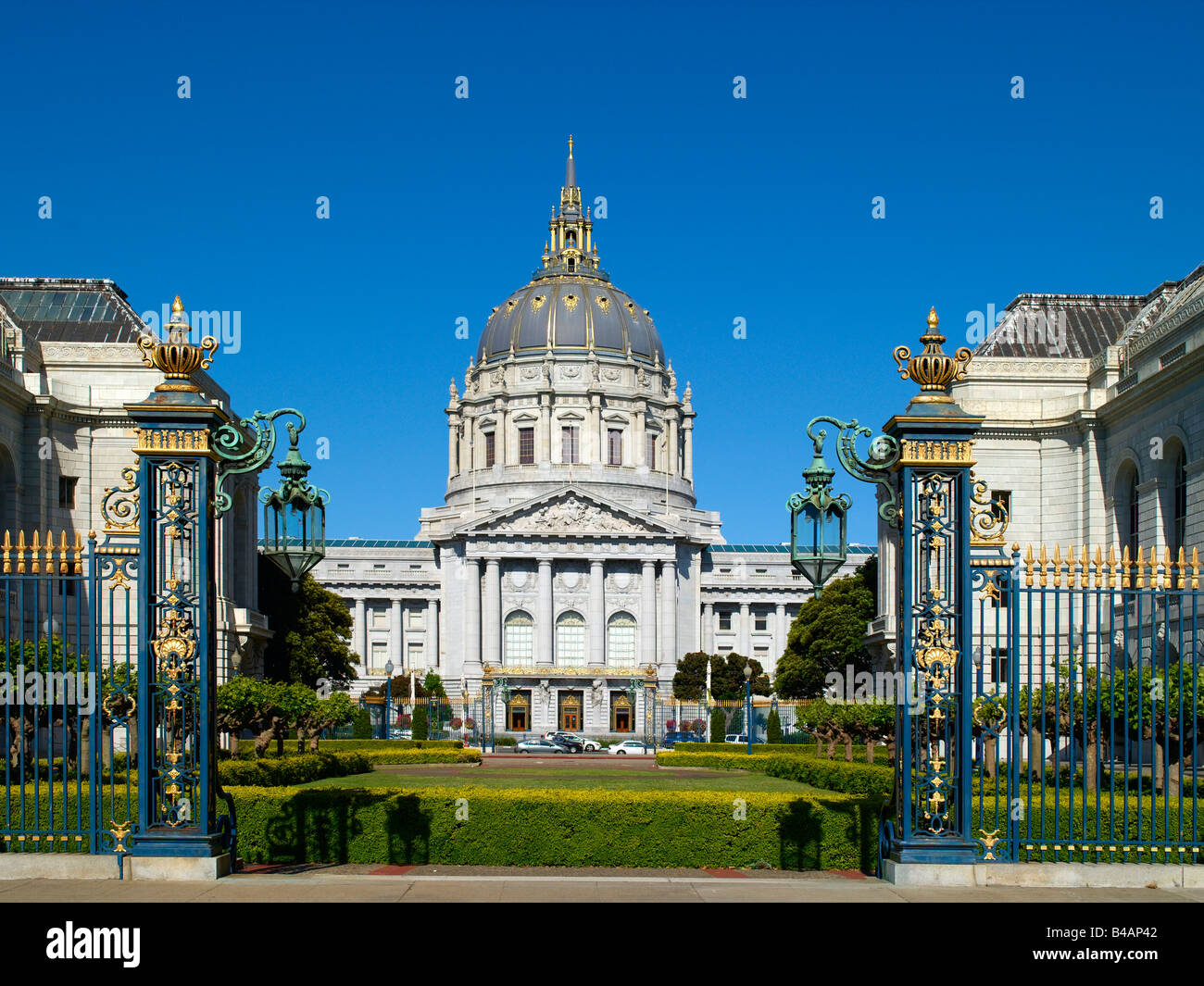 City Hall City Center San Francisco Stock Photo - Alamy
