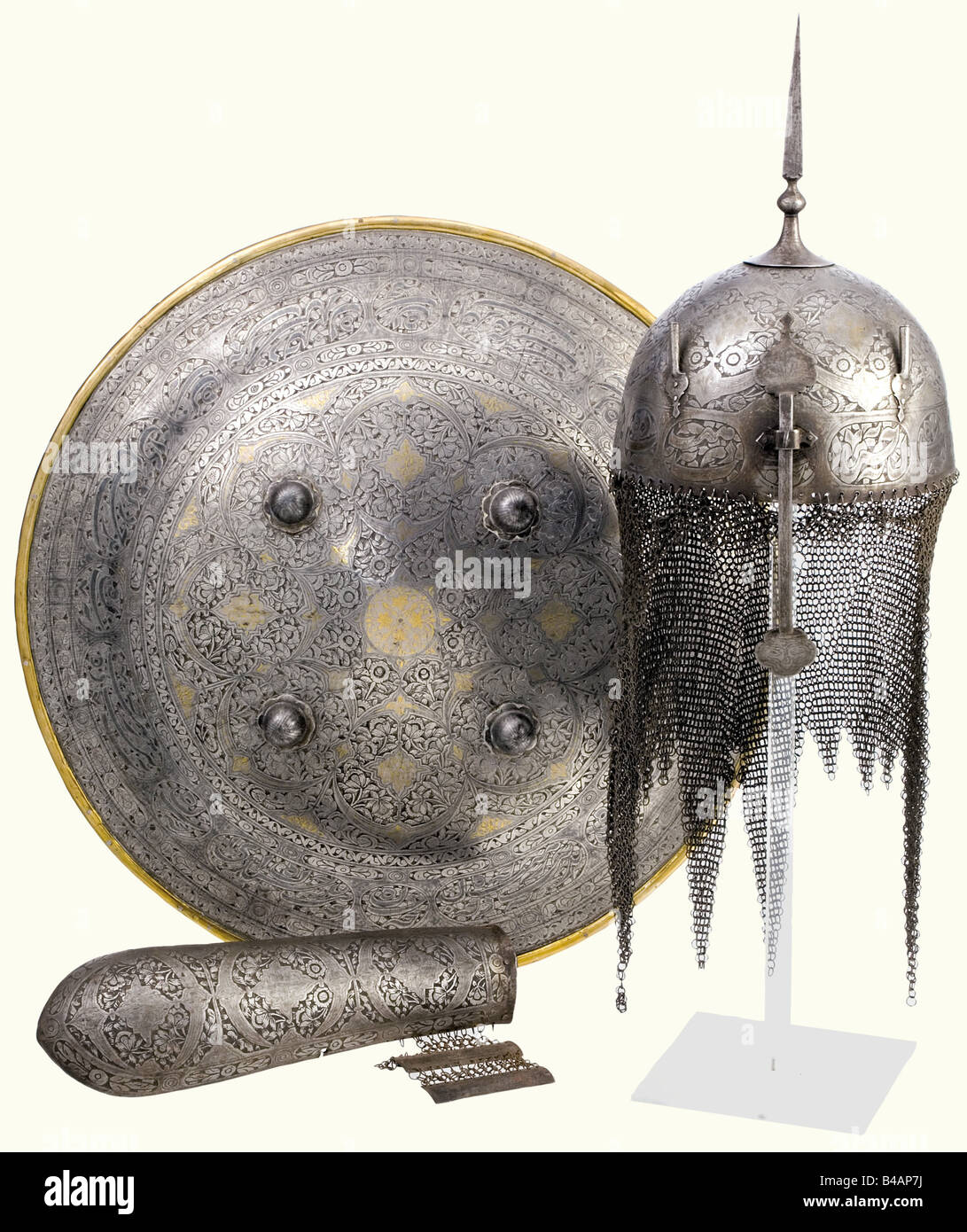 Ancient Persian Shield Drawing